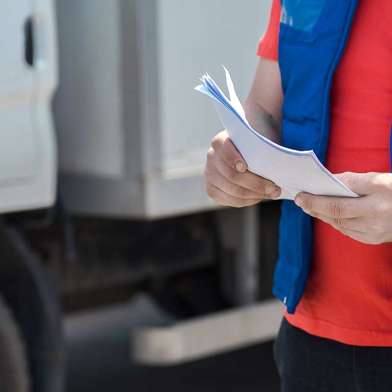 Formation code 95 règlementation et documents de transports camion